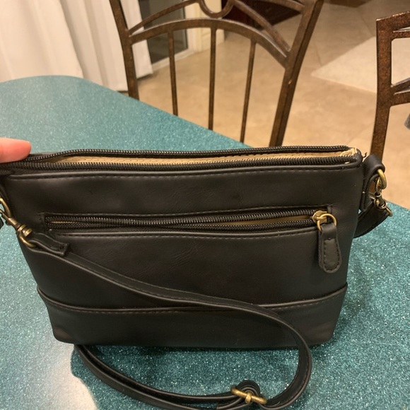 Stone & Co. | Bags | Stone And Co Leather Crossbody Bag Black | Poshmark